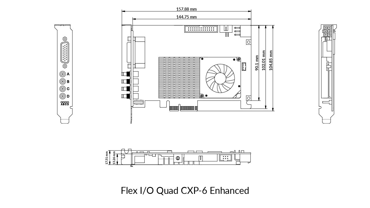 CXP图像采集卡 - 四路 CXP6 增强图像采集卡 - 美乐威工业